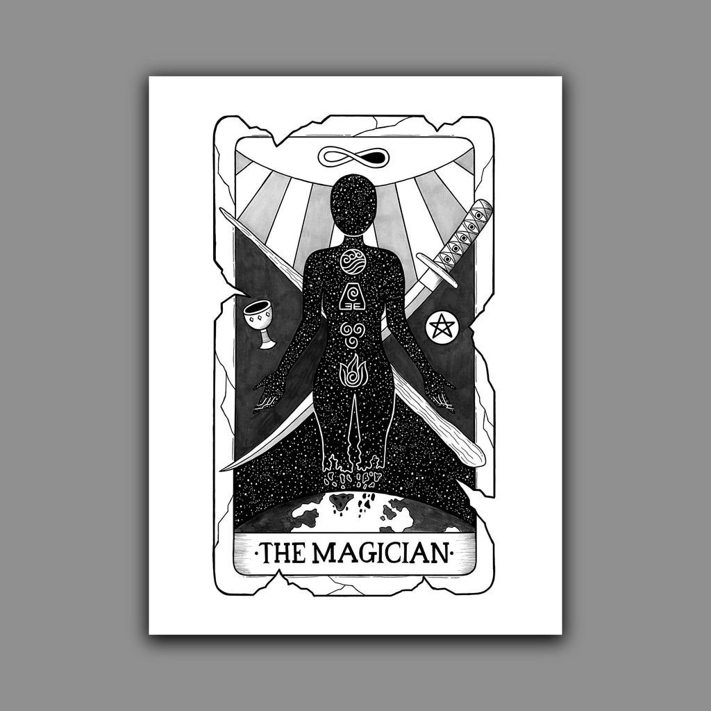 The Magician Tarot Card Print – HEYEMILYDEE SHOP