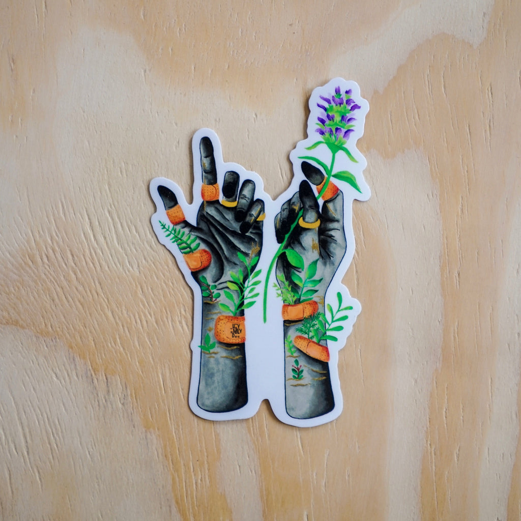 Healing Hands Sticker – HEYEMILYDEE SHOP